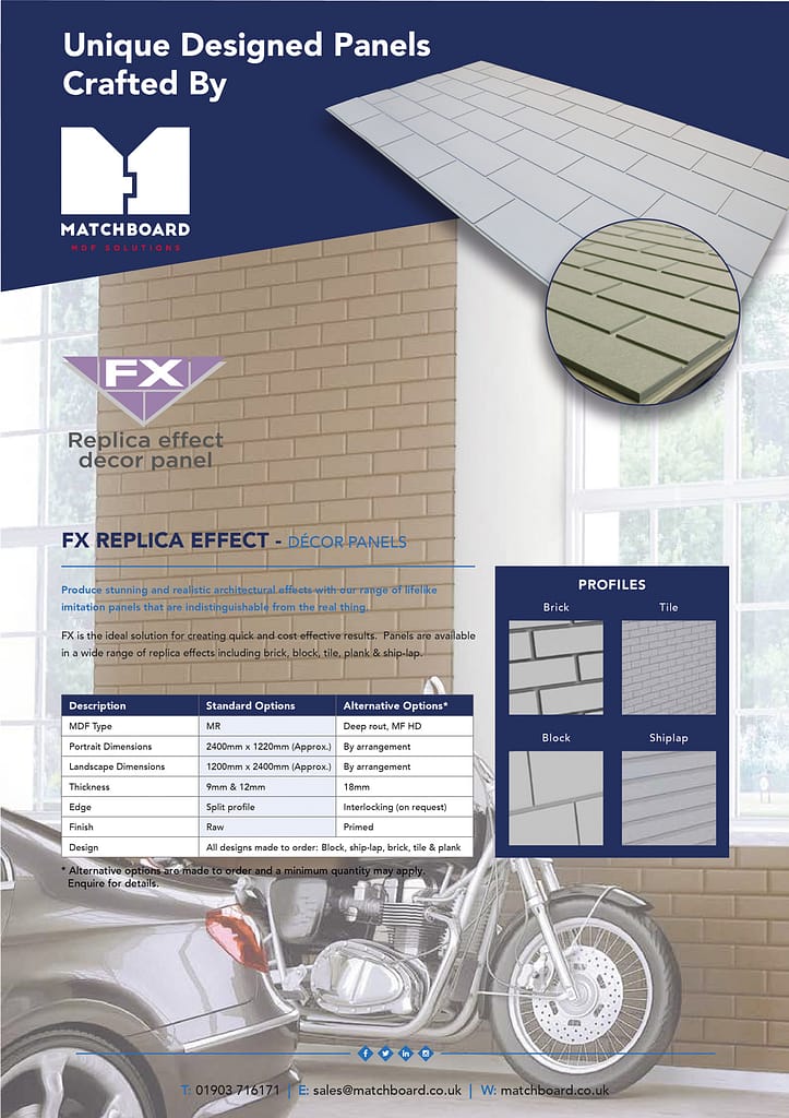 Product Leaflet Downloads – Matchboard Ltd